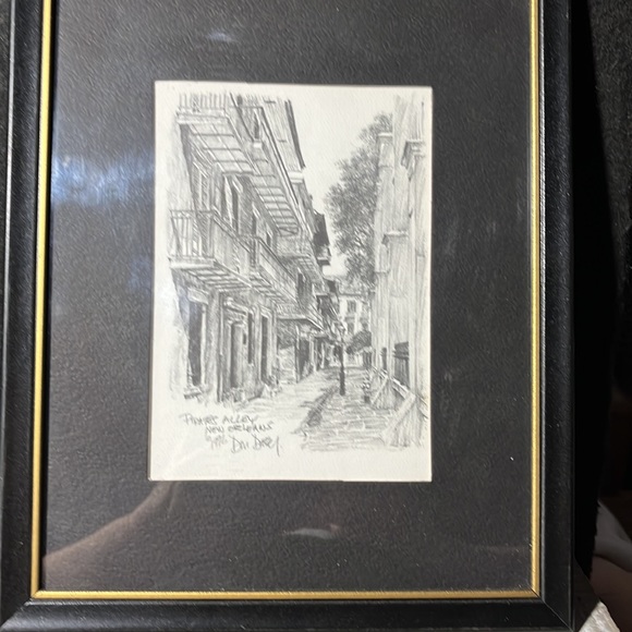 Dave Darby | Accents | Don Davey Pirates Alley New Orleans Print Of A ...
